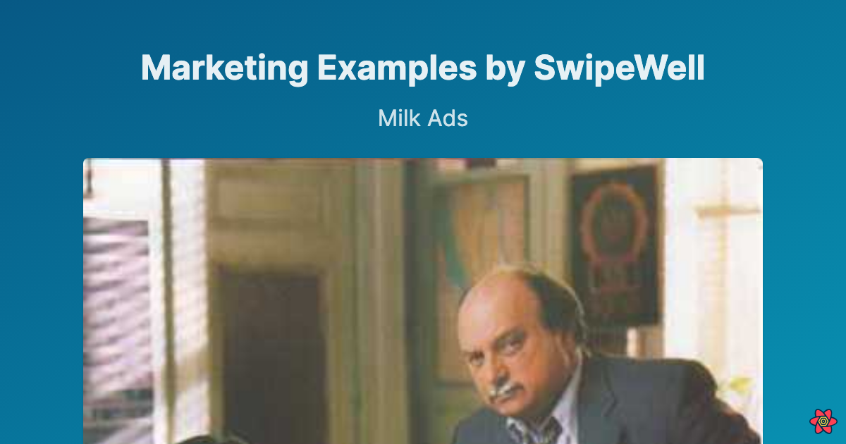 118 Best Milk Ad Examples | Marketing Examples