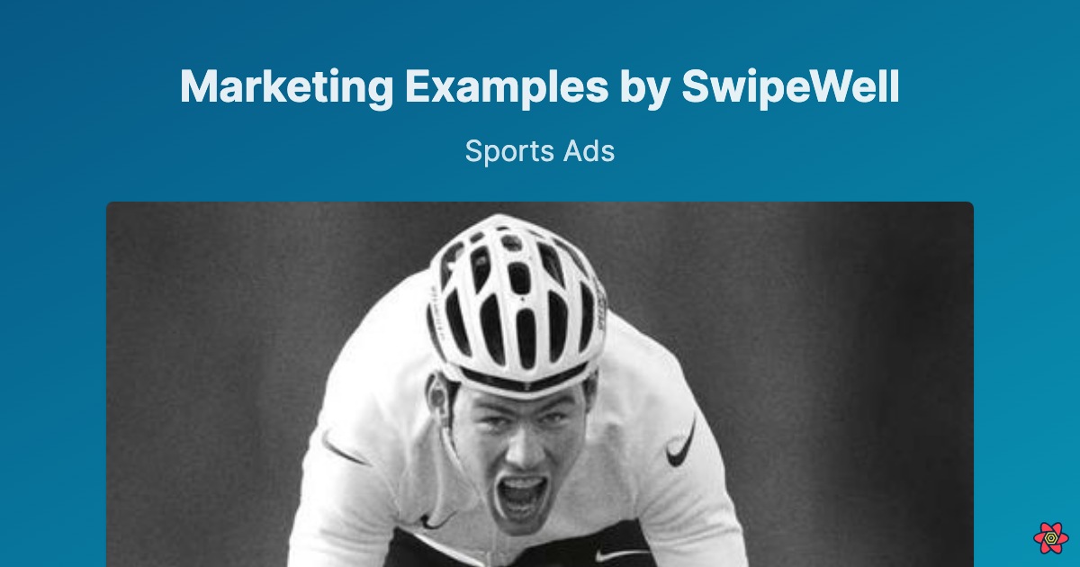 10 Best Sport Ad Examples | Marketing Examples