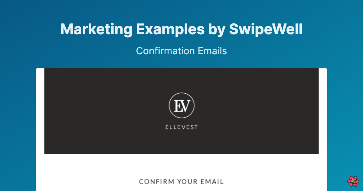 10 Best Confirmation Email Examples | Marketing Examples