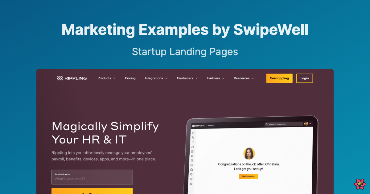 29 Best Startup Landing Page Examples | Marketing Examples